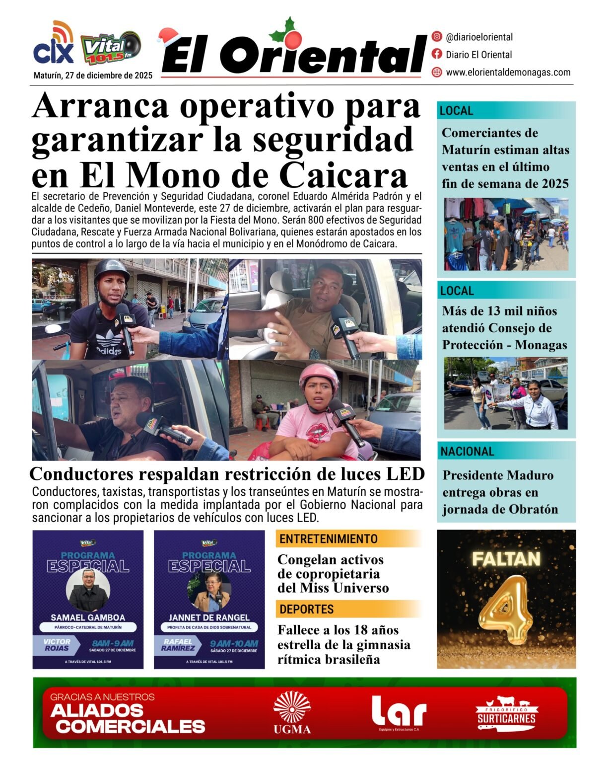 Mujer resultó herida tras ser arrollada en Aragua - El Oriental de Monagas