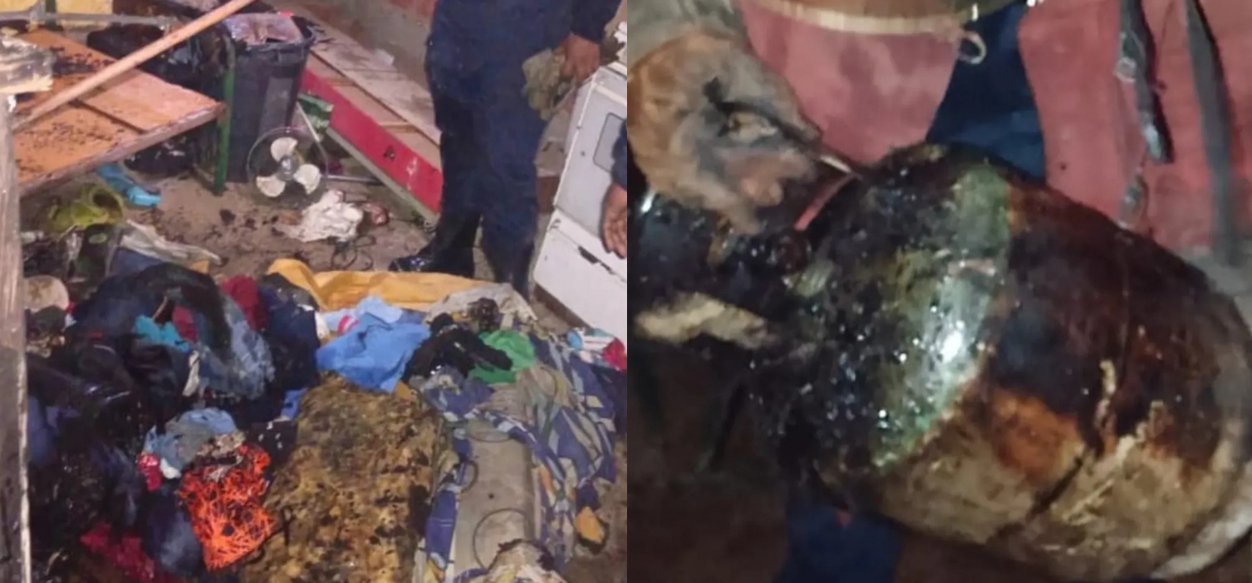 Explosión de bombona de gas causó destrozos en - El Oriental de Monagas