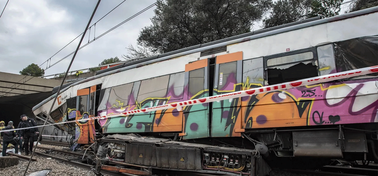 Se reportan dos accidentes de tren en España tras la Tragedia de ...